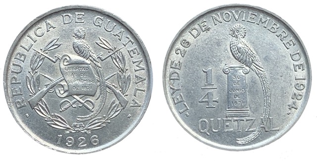 Catálogo período del Quetzal