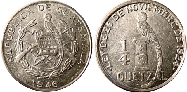Catálogo período del Quetzal